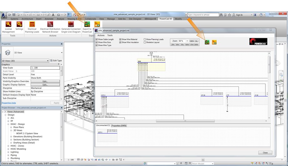 Exporting to PowerCad-5
