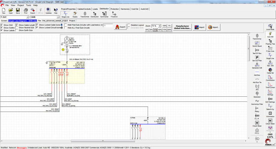 Exporting to PowerCad-5